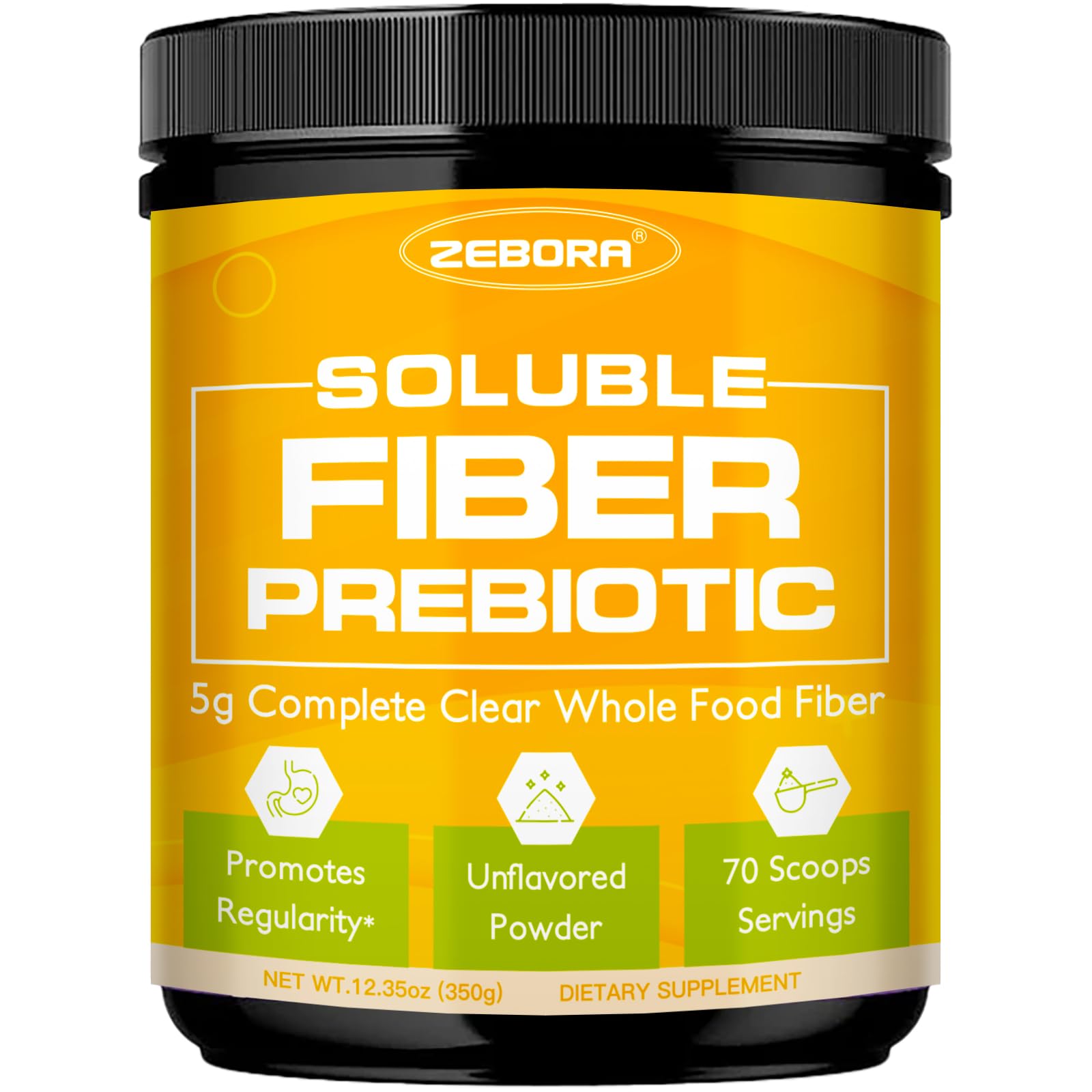 ZEBORA fiber supplement for digestion