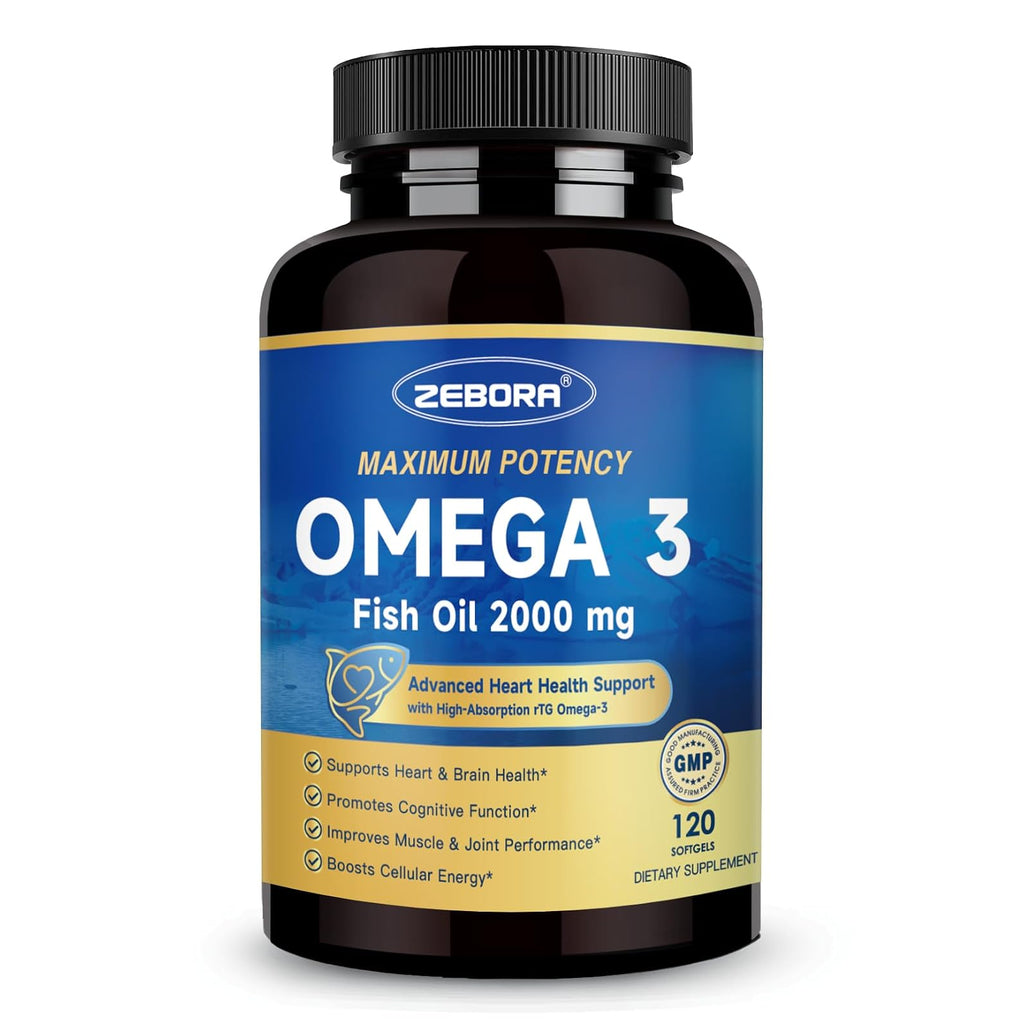 ZEBORA fish oil 2000 mg softgels