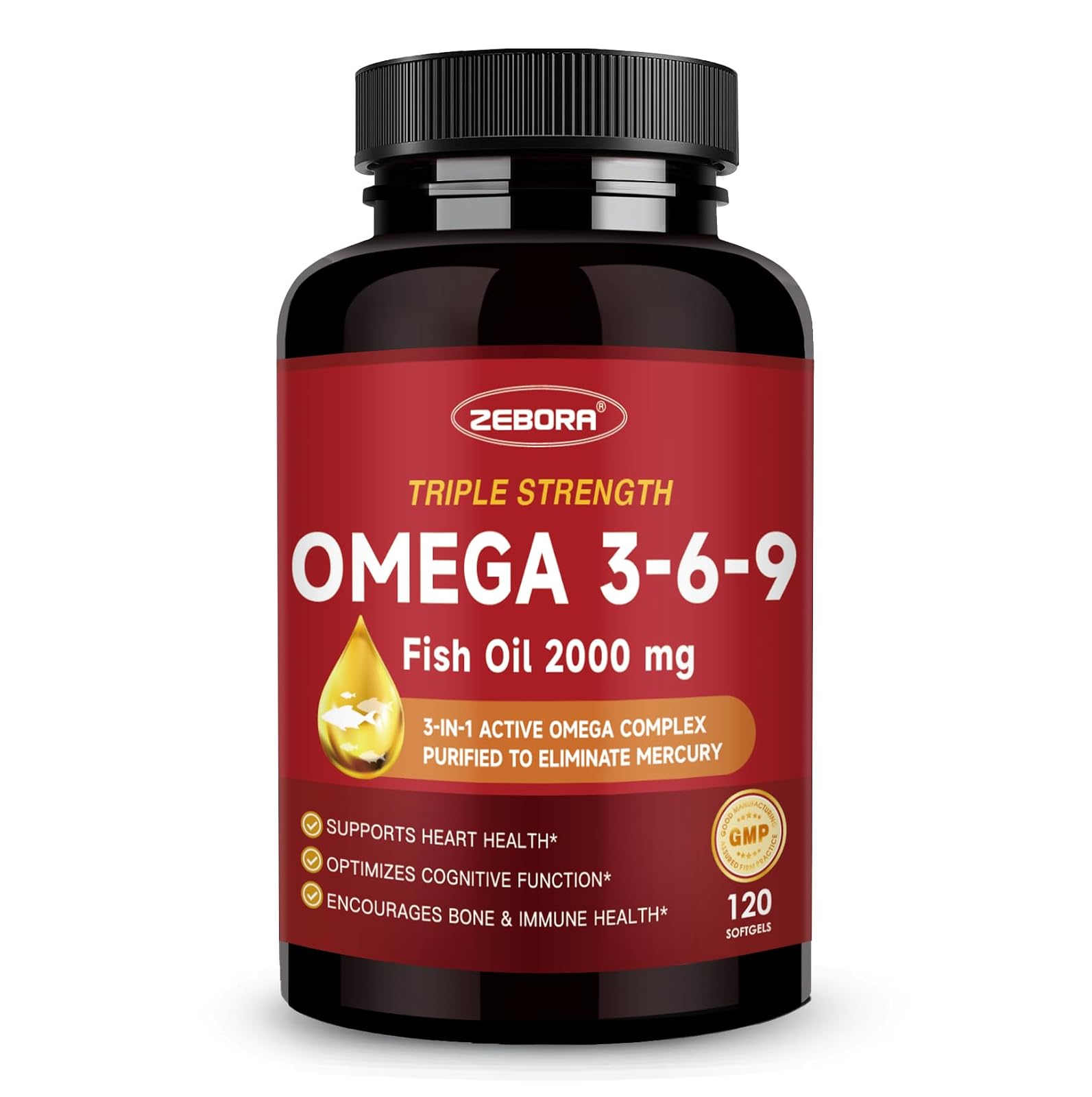 ZEBORA fish oil for heart health