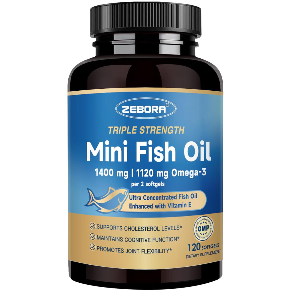 ZEBORA fish oil for heart health