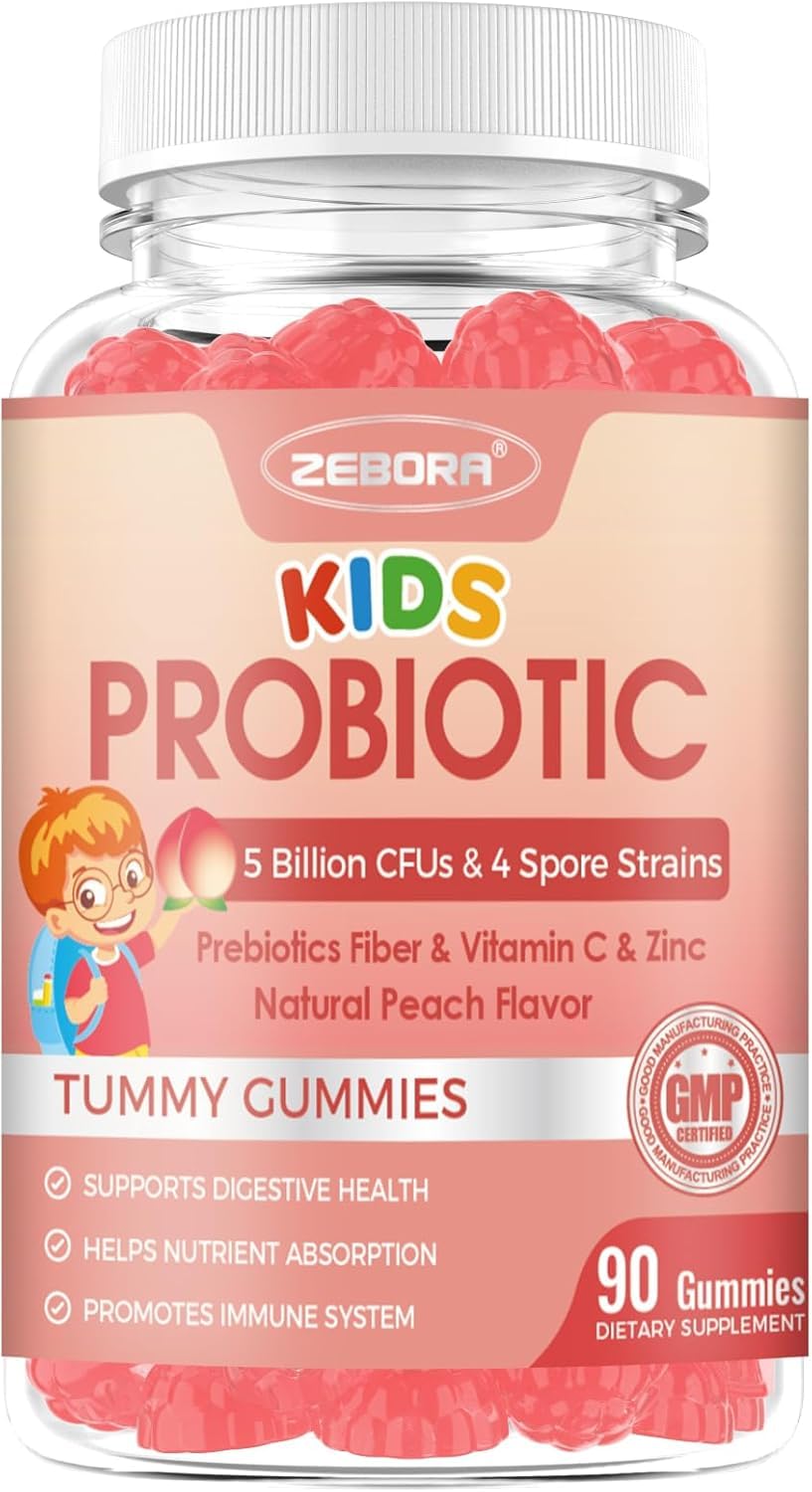 ZEBORA kids gummies for digestive health