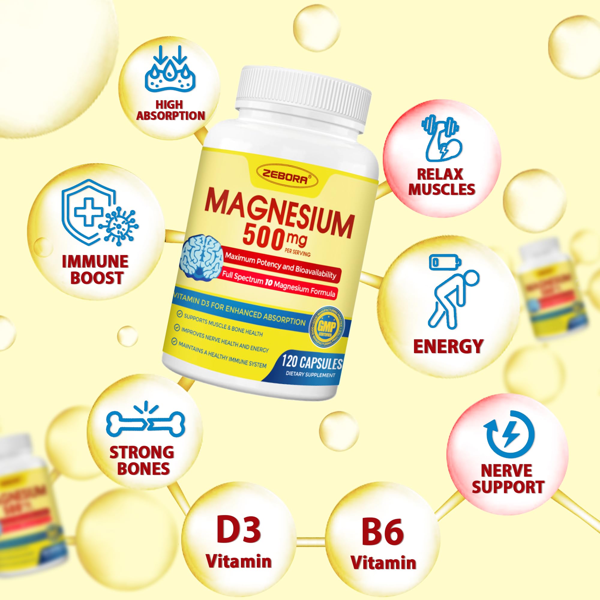 ZEBORA magnesium for digestive support
