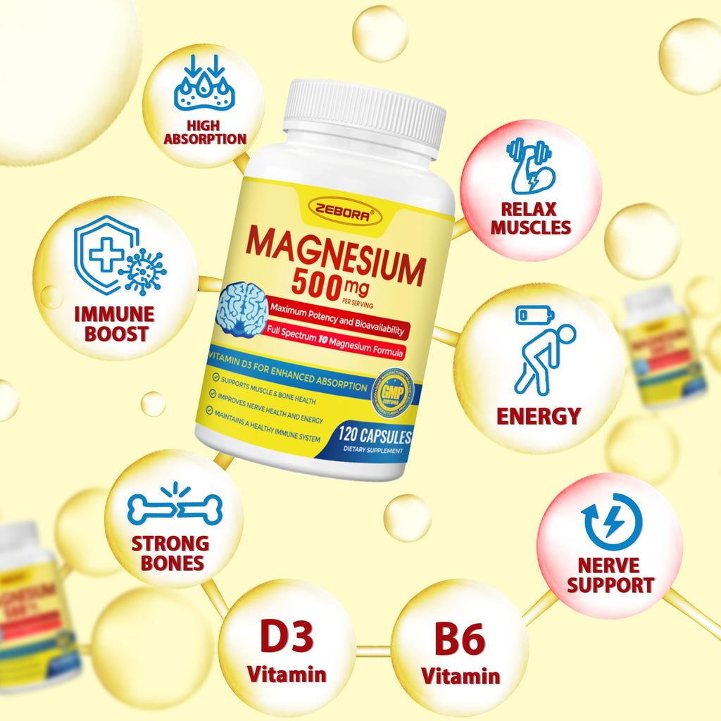 ZEBORA magnesium for muscle recovery