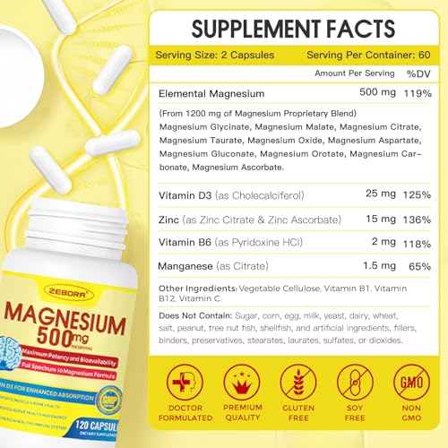 ZEBORA magnesium for nerve support