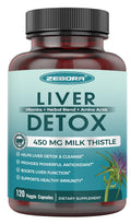 ZEBORA Milk Thistle liver detox