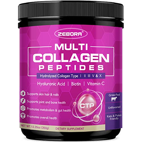 ZEBORA multi collagen peptides powder