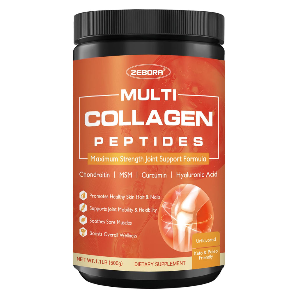 ZEBORA multi collagen peptides powder