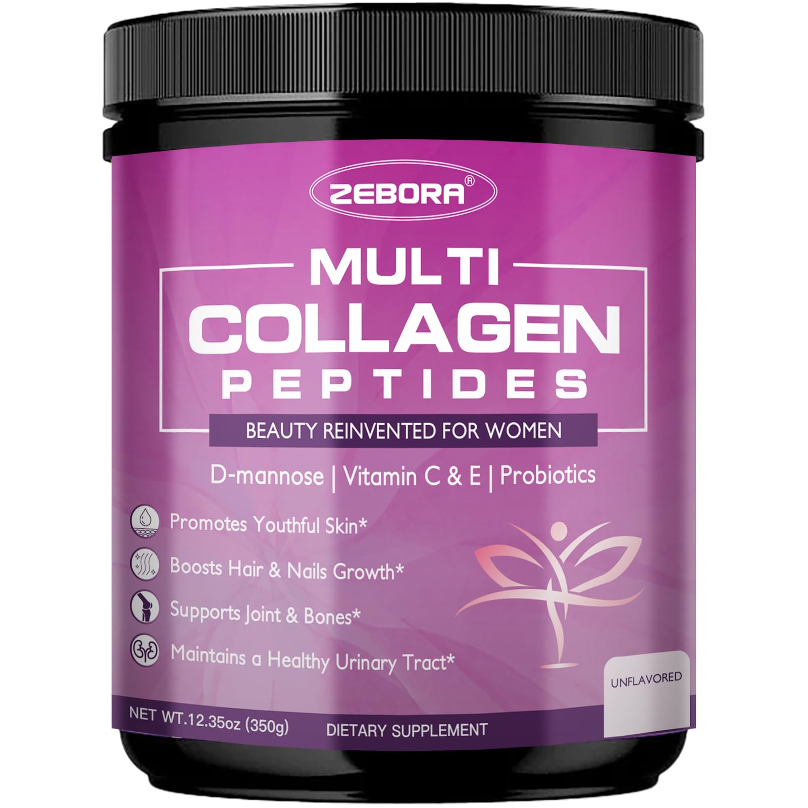 ZEBORA multi collagen peptides powder
