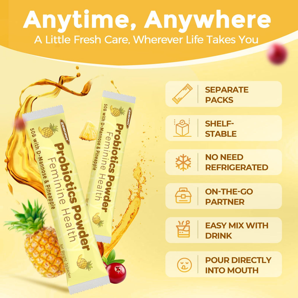 ZEBORA probiotics 50 billion CFU