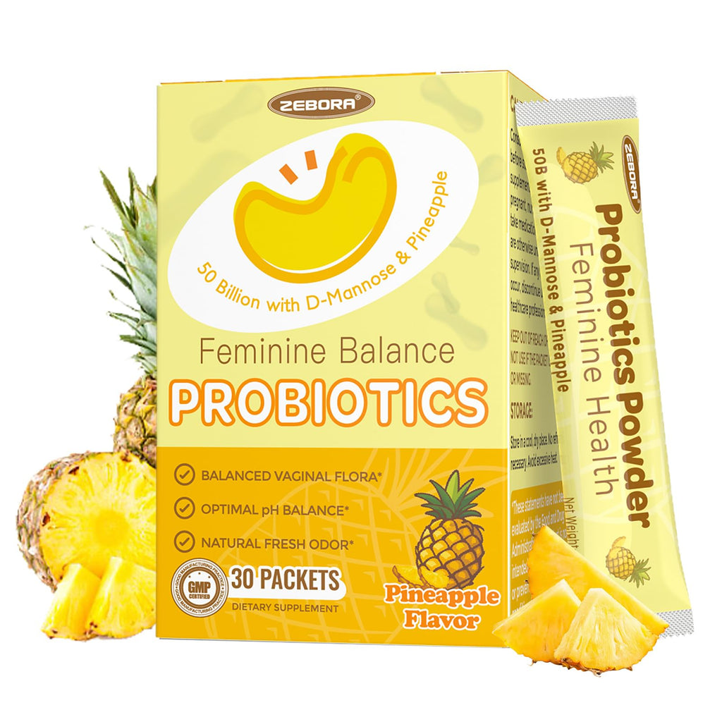 ZEBORA probiotics for women packets