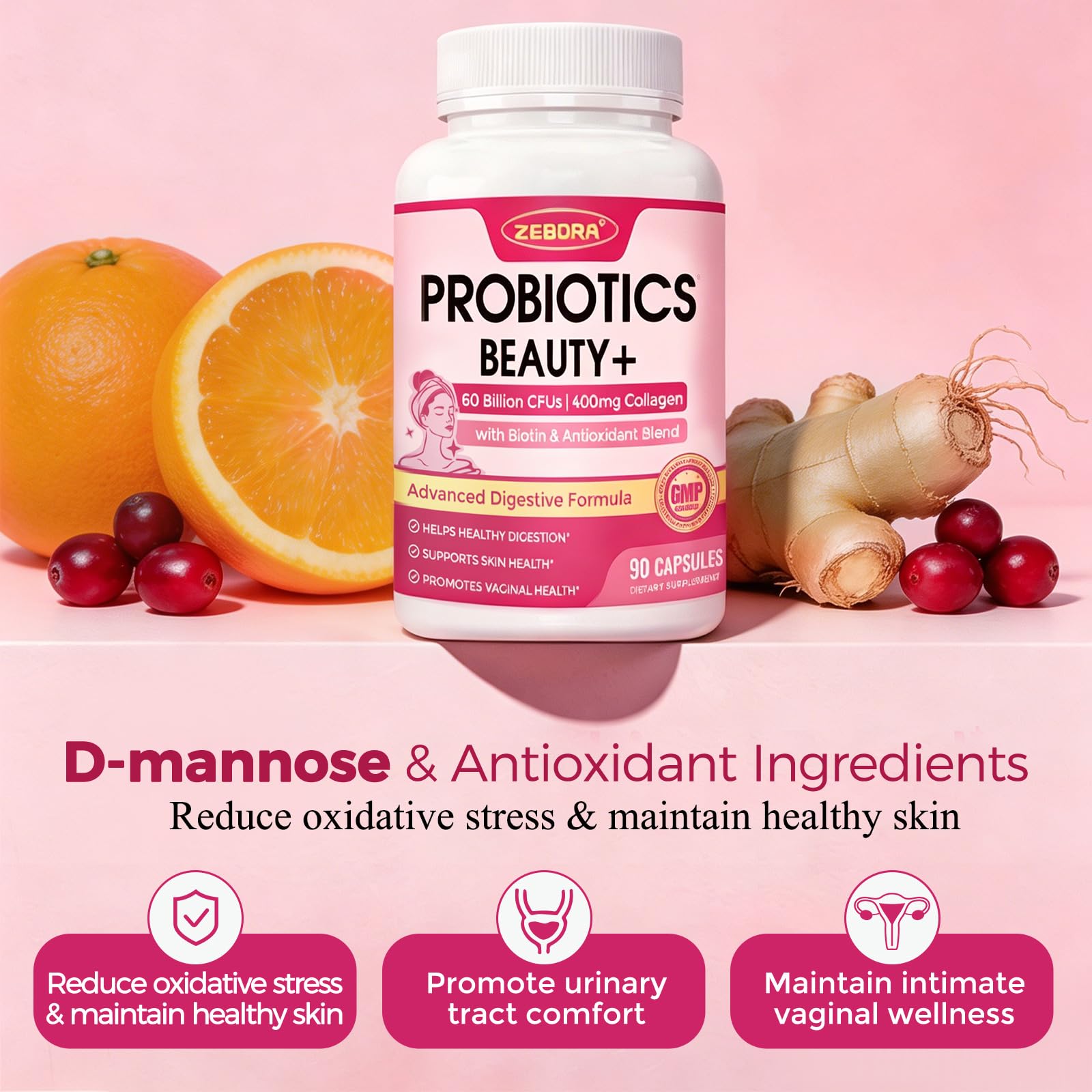 ZEBORA probiotics support gut balance