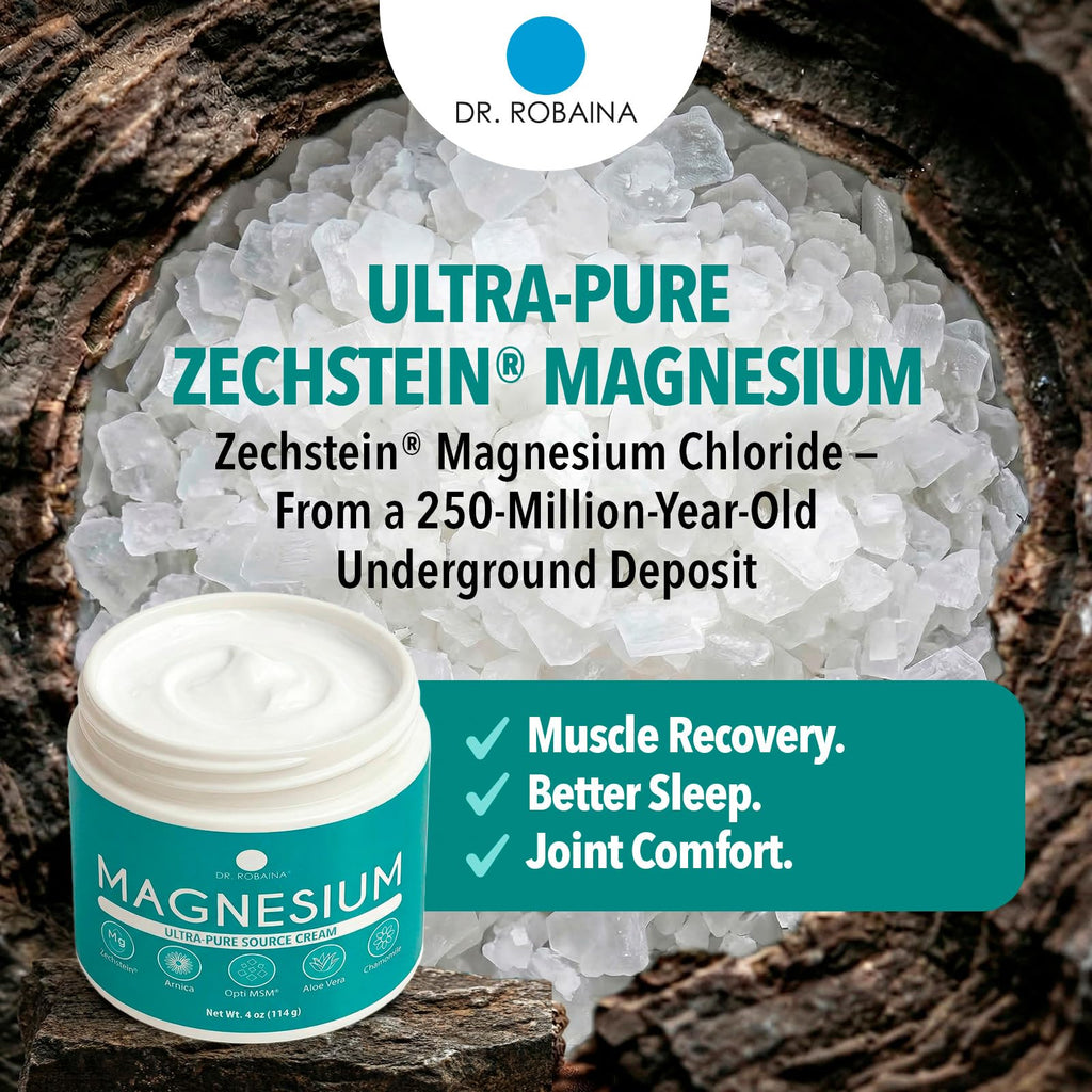 Zechstein magnesium chloride cream for relaxation