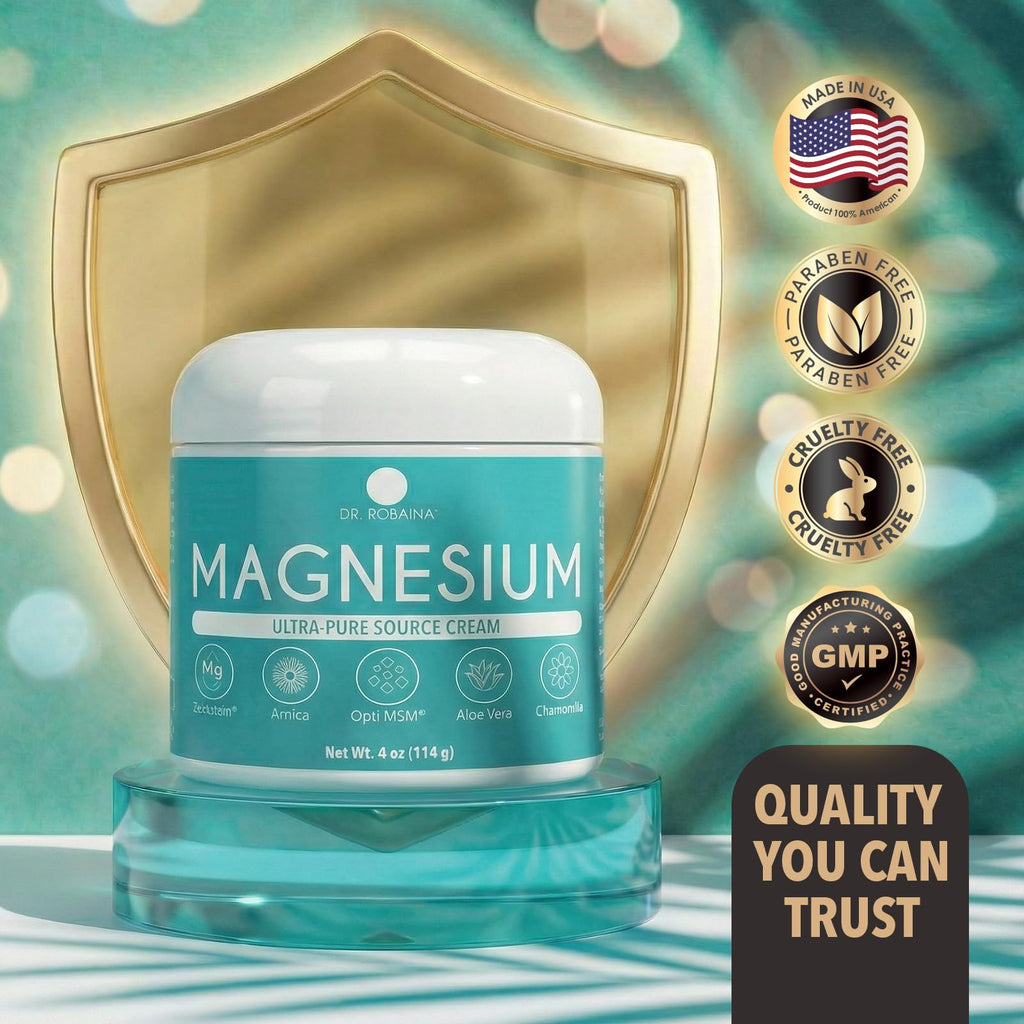 Zechstein magnesium chloride cream for stress relief