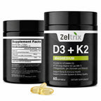 Zeltrix Vitamin D3 K2 softgels