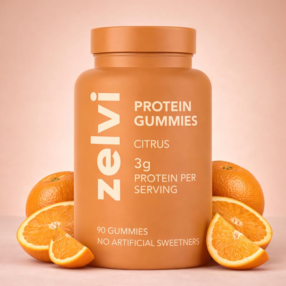 Zelvi plant-based protein gummies