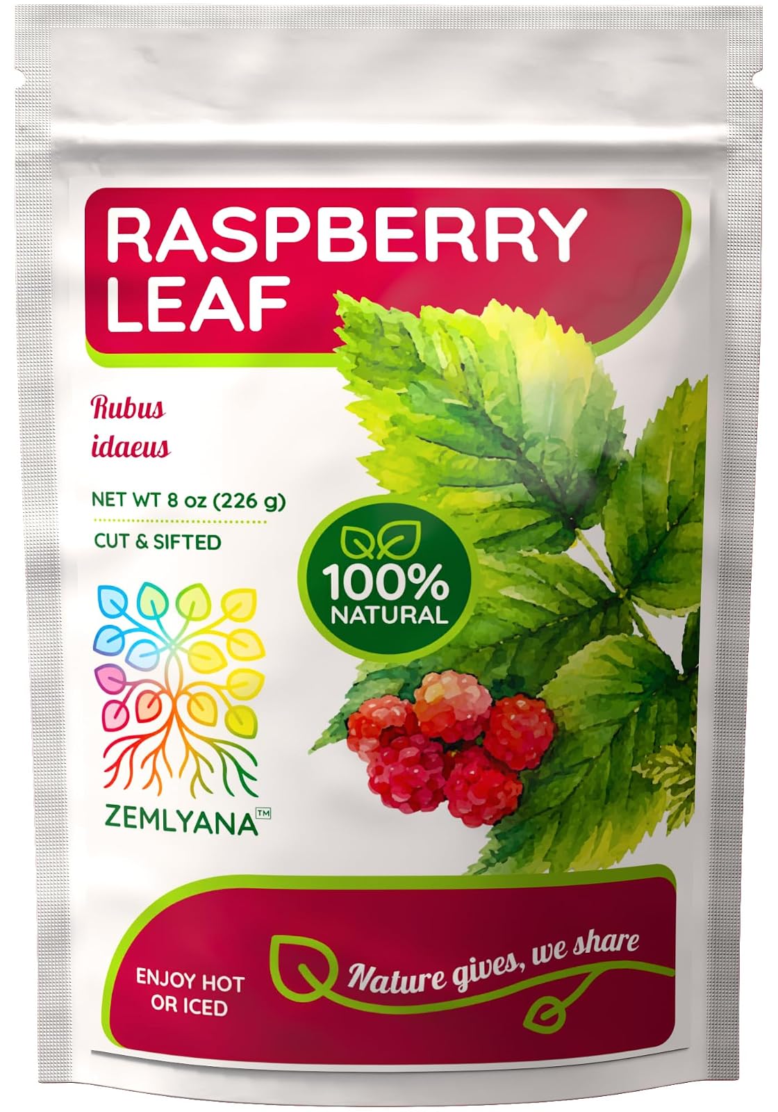 ZEMLYANA red raspberry leaf tea benefits
