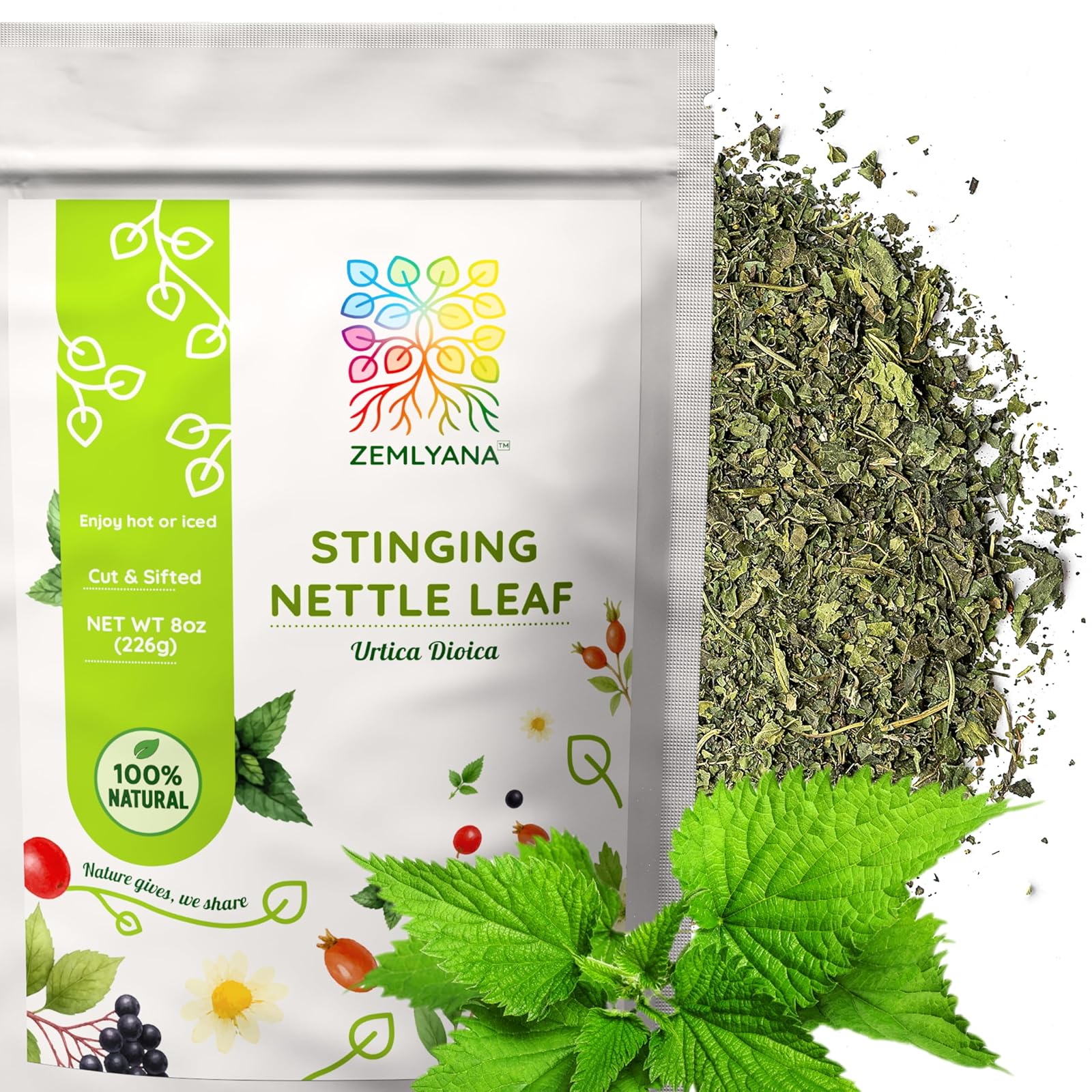 ZEMLYANA stinging nettle leaf tea