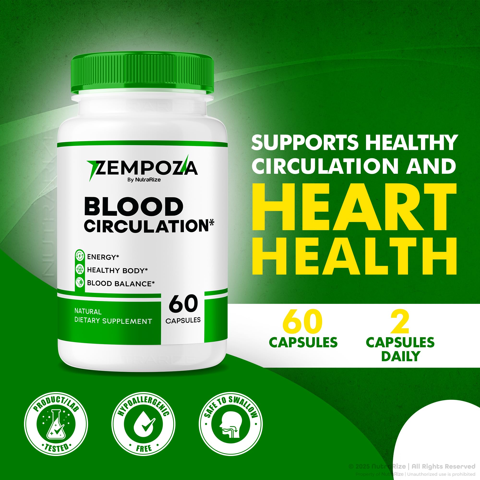 Zempoza capsules for vitality