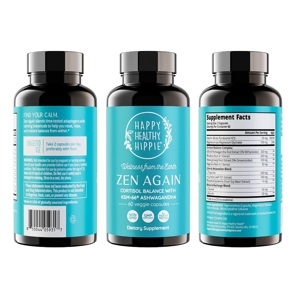 Zen Again capsules for balanced health