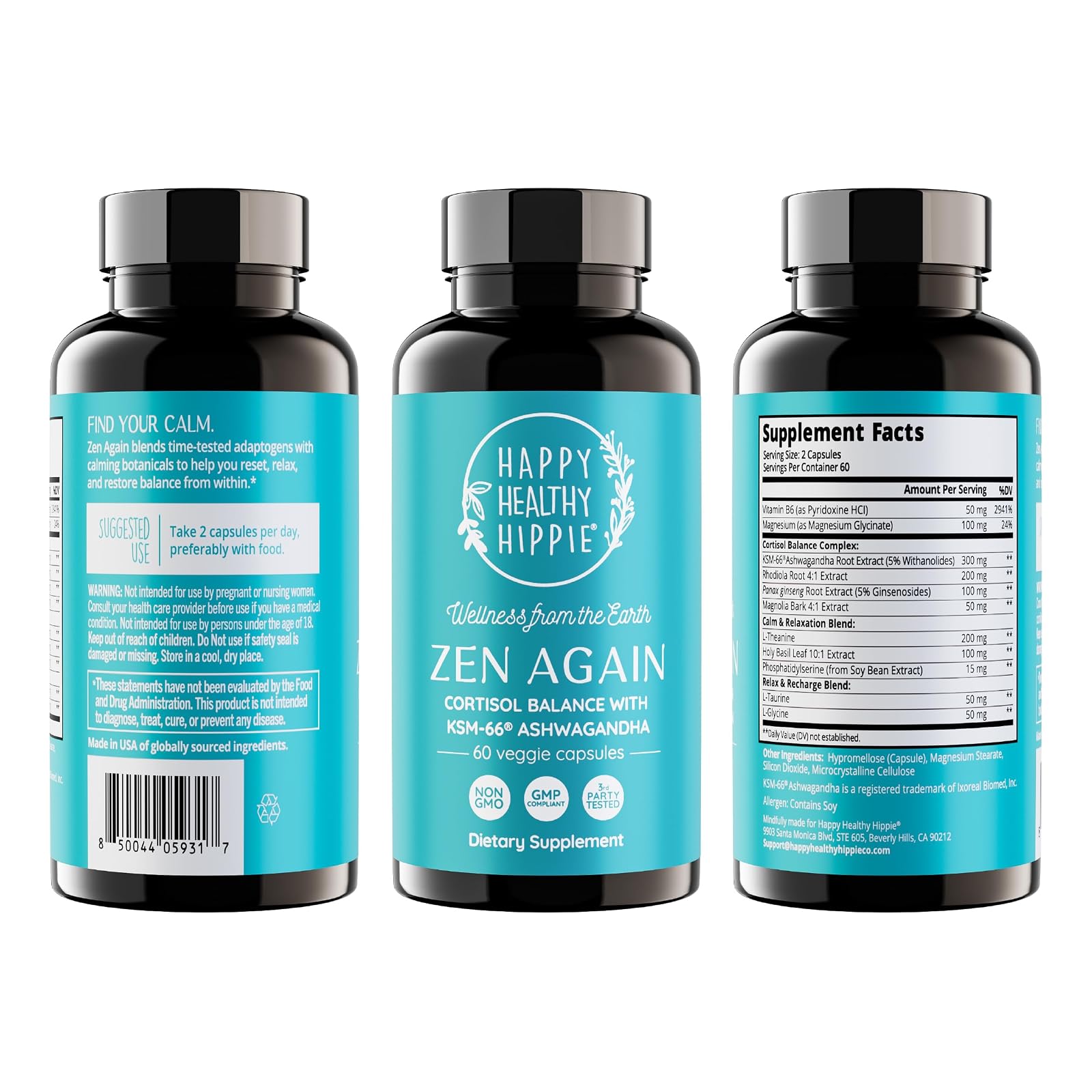 Zen Again capsules for balanced health