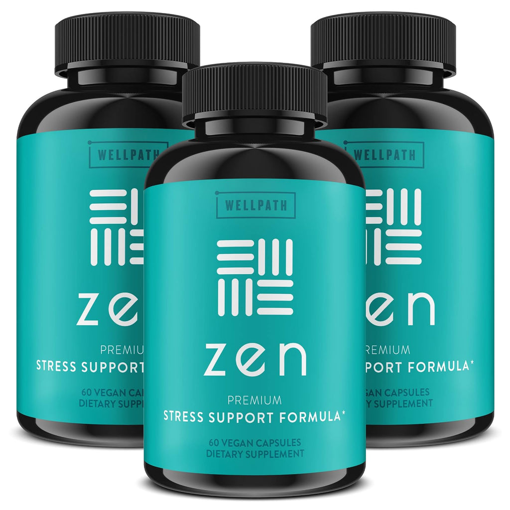 Zen ashwagandha capsules for stress relief