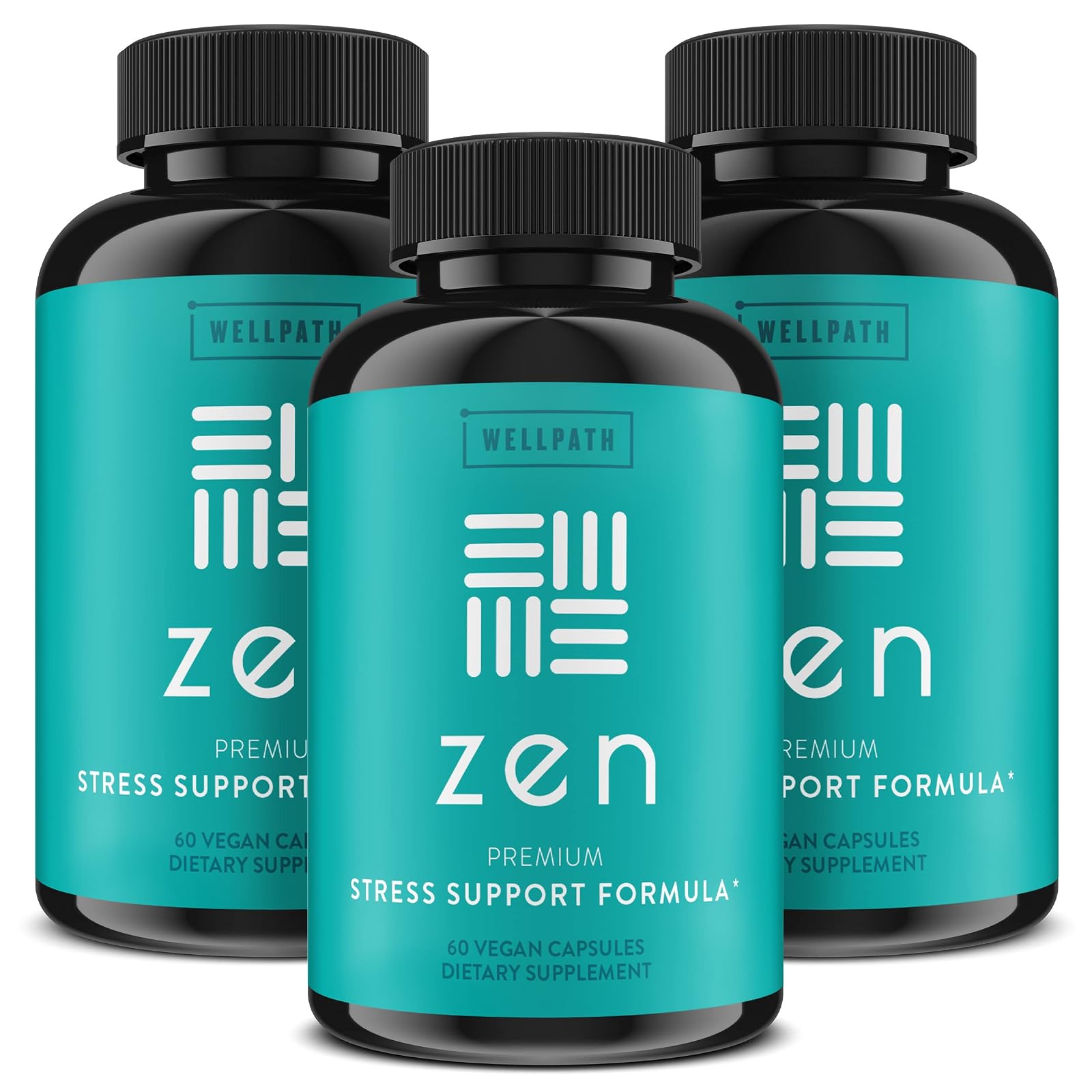 Zen ashwagandha capsules for stress relief