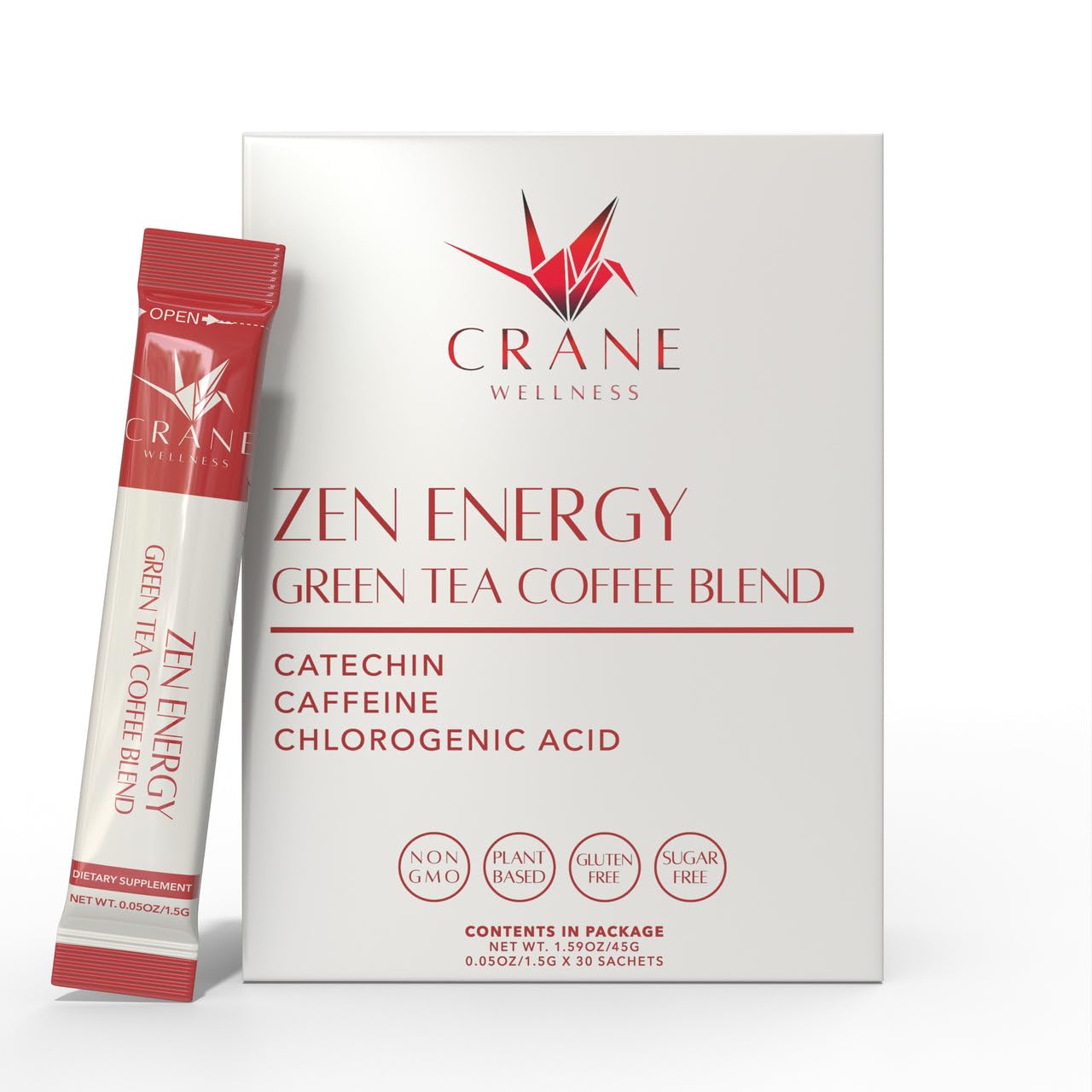 ZEN ENERGY green tea coffee blend