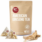 Zen ginseng tea bags for energy