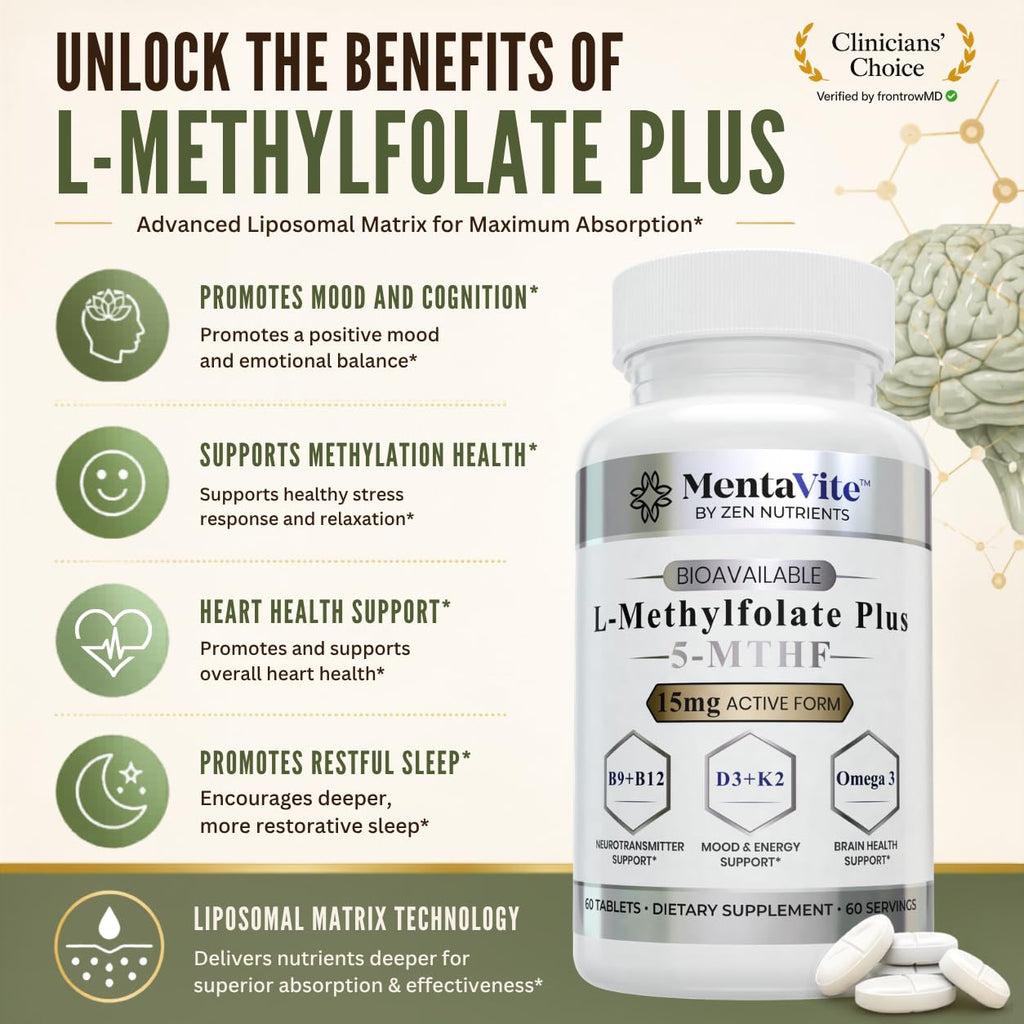 Zen Nutrients folate for energy support