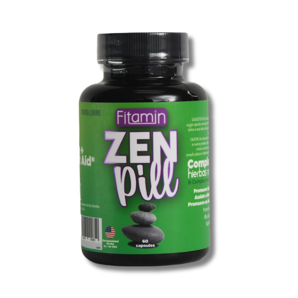 Zen Pill blended vitamin supplements for mood