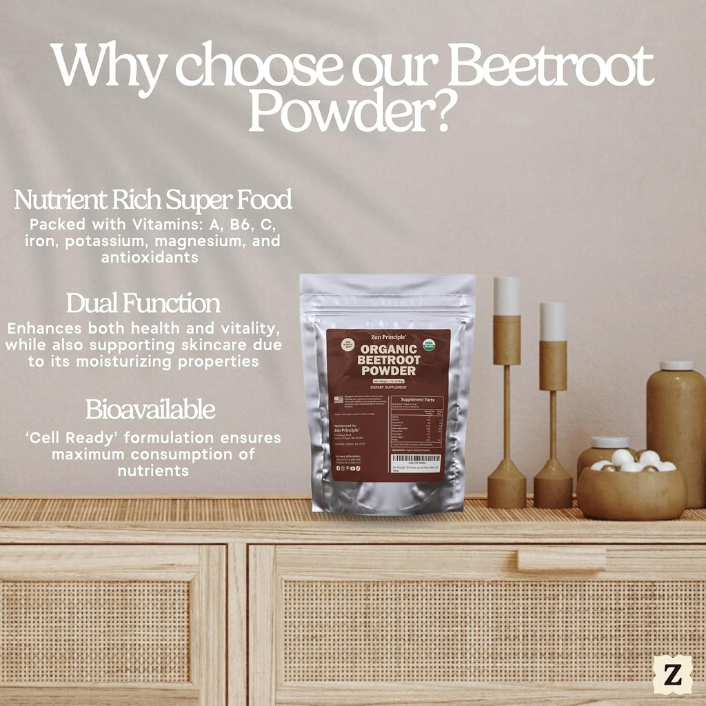 Zen Principle beet root powder benefits
