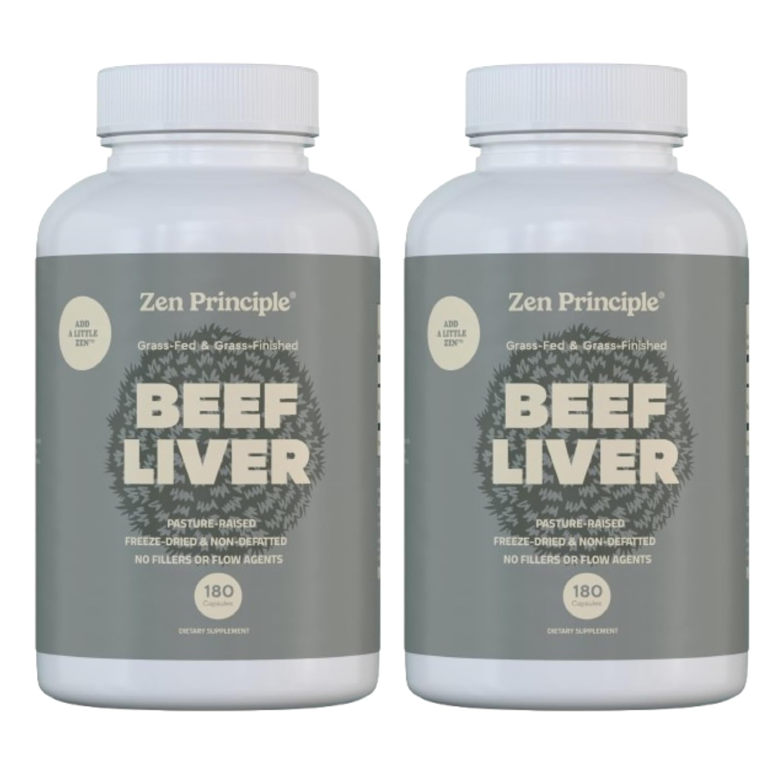 Zen Principle desiccated beef liver capsules