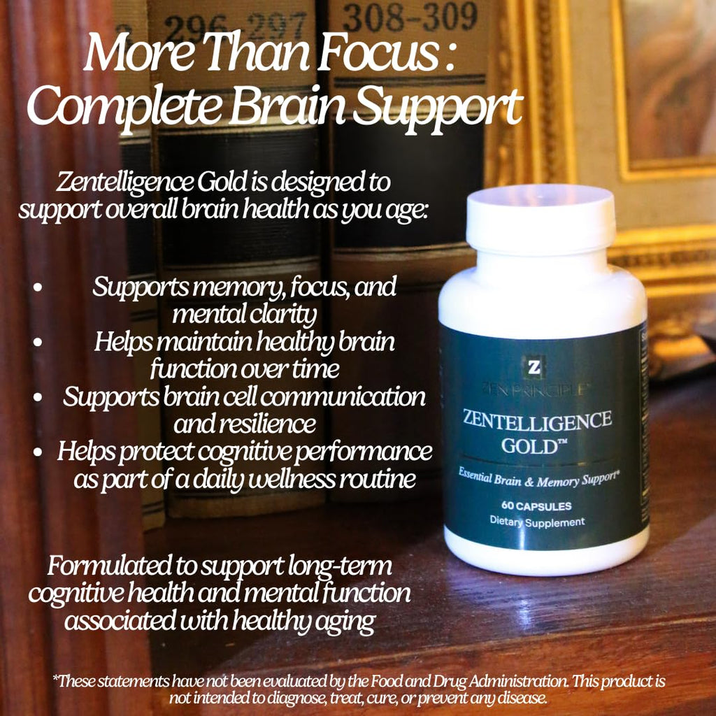 Zen Principle Gold capsules for energy boost