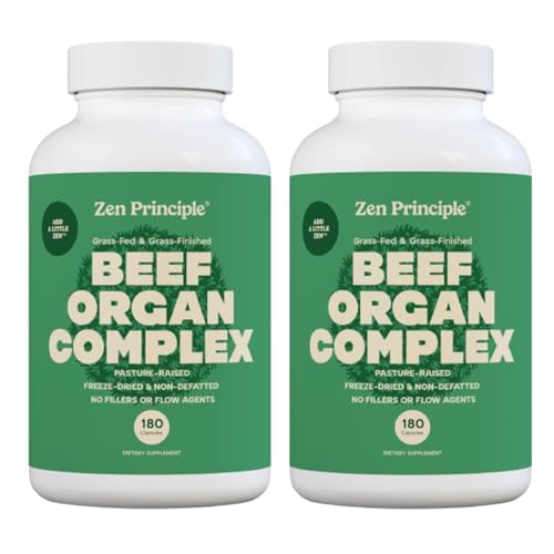 Zen Principle grass fed beef organs