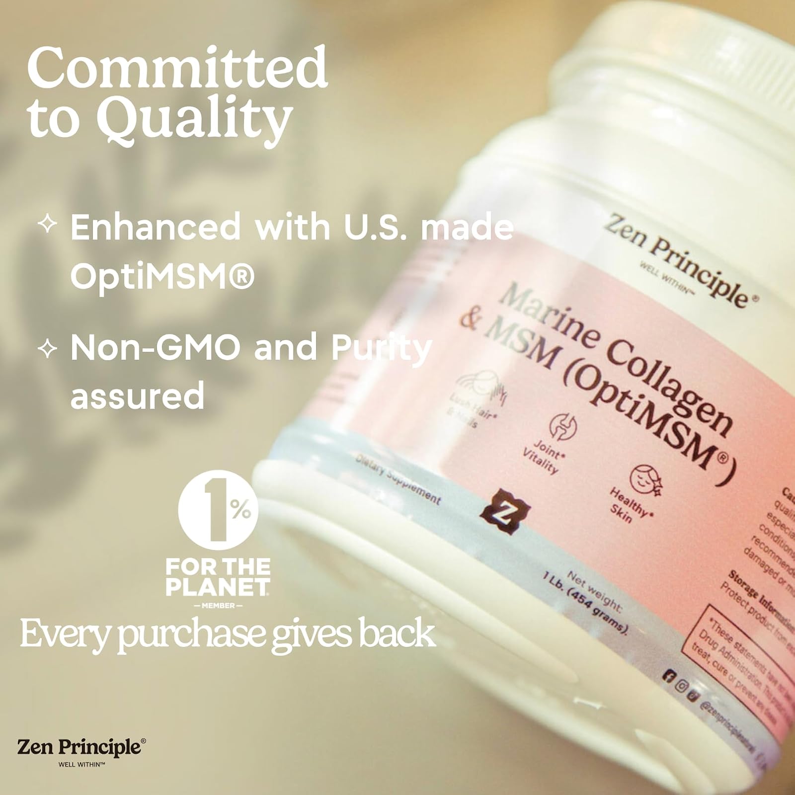Zen Principle marine collagen for wellness