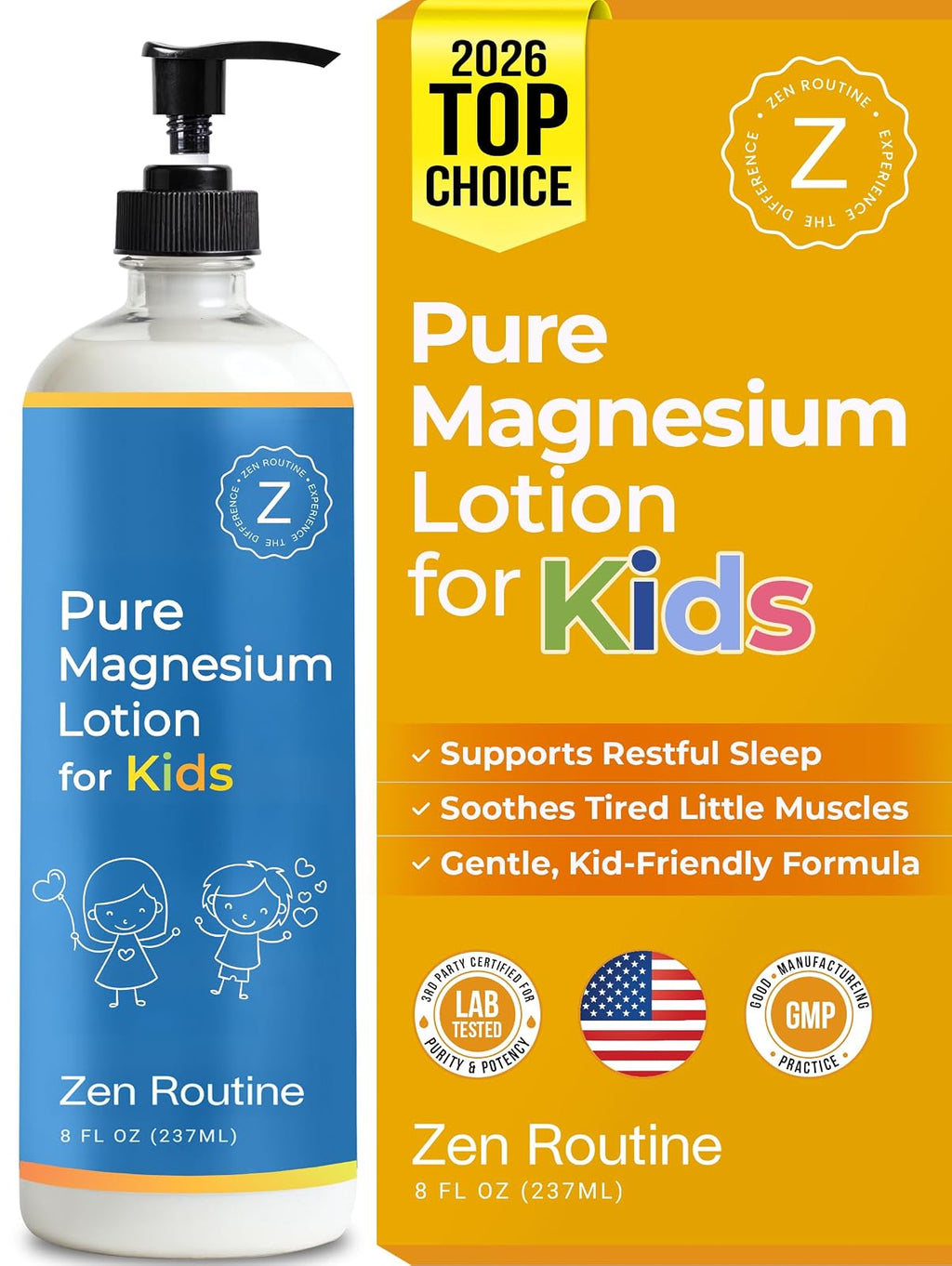 Zen Routine magnesium lotion for relaxation