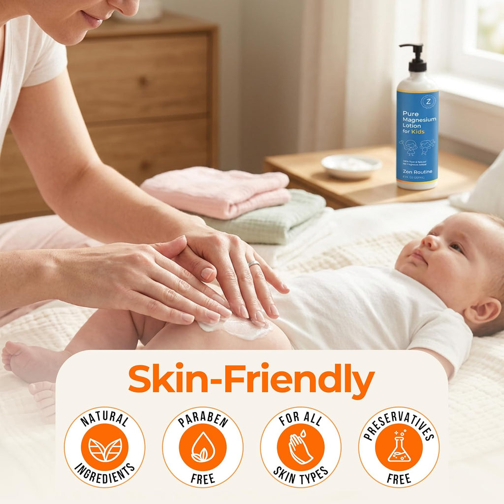Zen Routine unscented lotion for better sleep