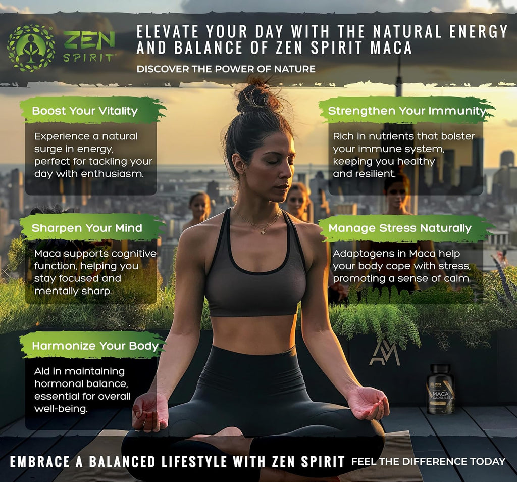 Zen Spirit maca powder for smoothies