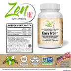 Zen Supplements iron for energy
