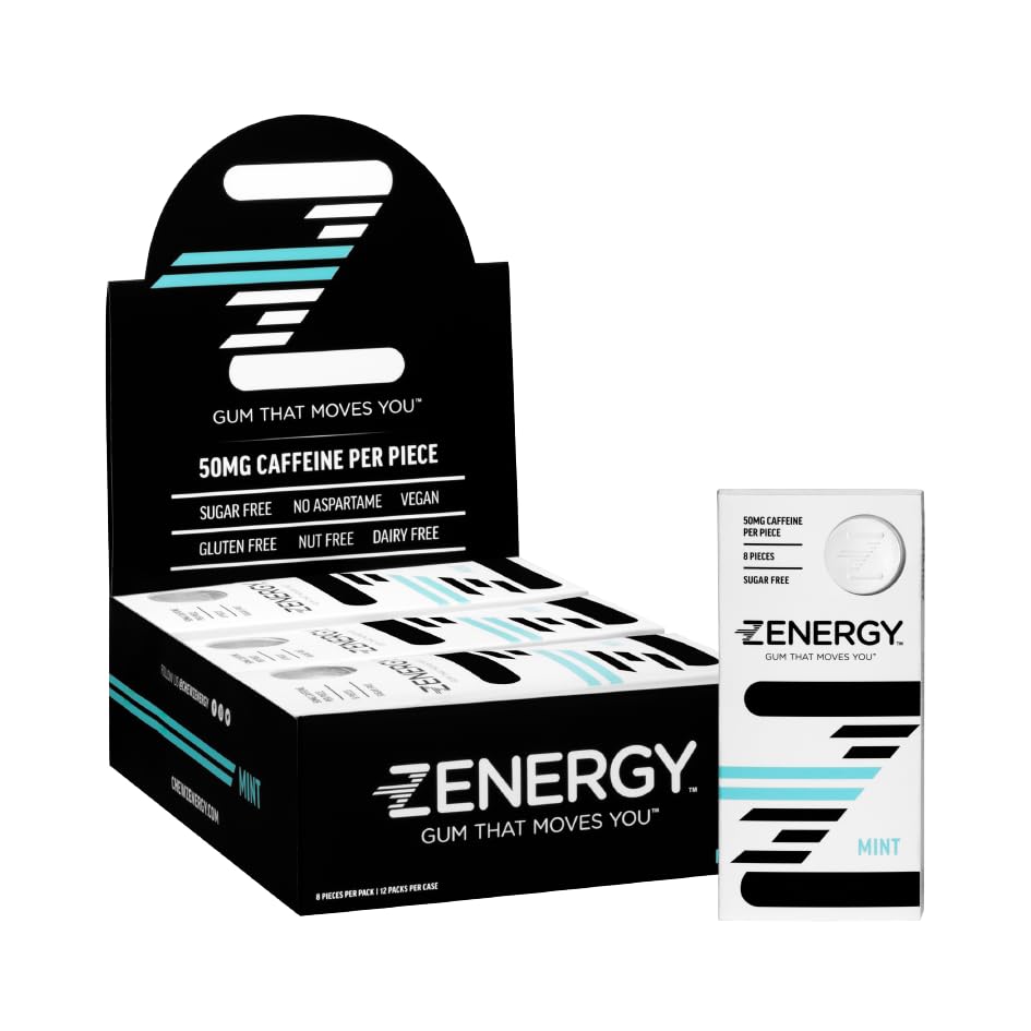 ZENERGY energy gum mint flavour