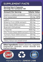 Zenesis Labs lutein capsules benefits
