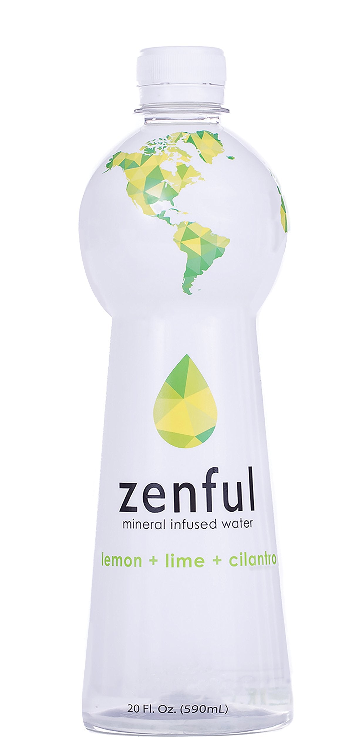 zenful flavored water lemon lime