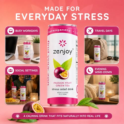 Zenjoy herbal tea for calming effects
