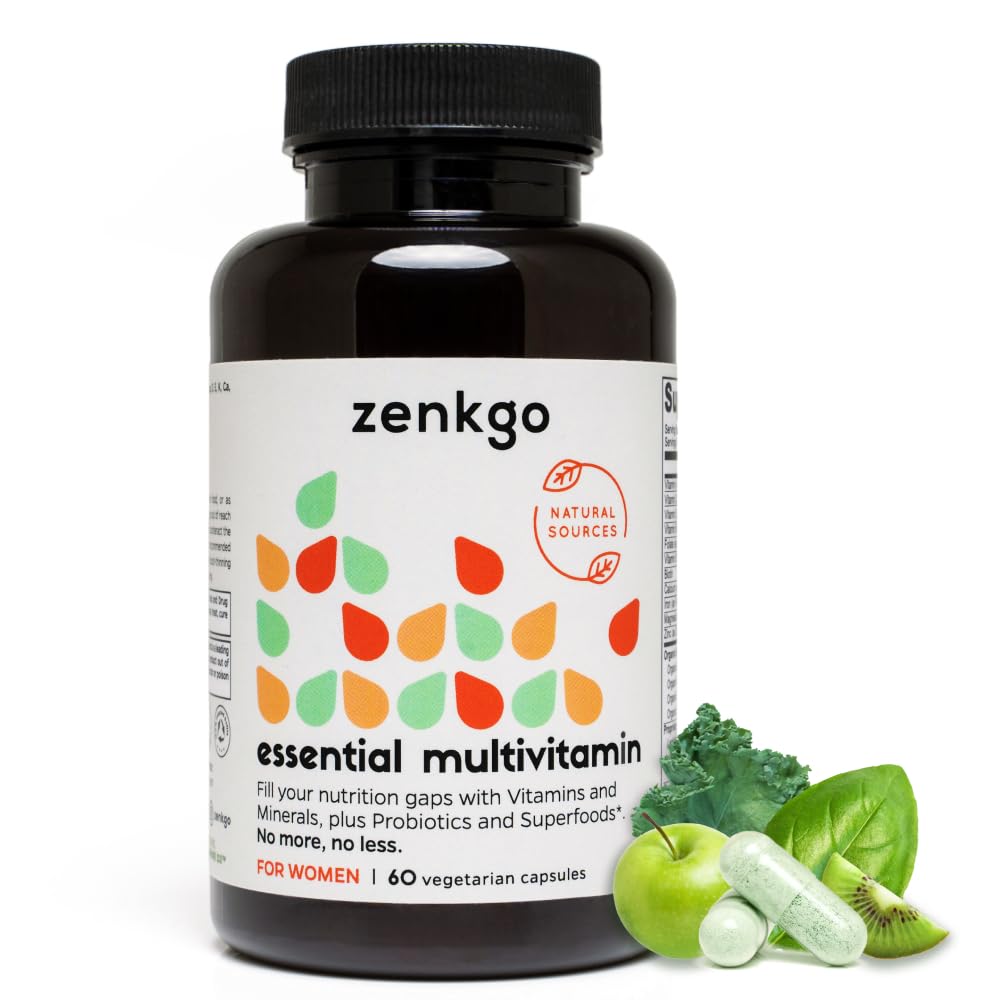 Zenkgo women's multivitamin with probiotics