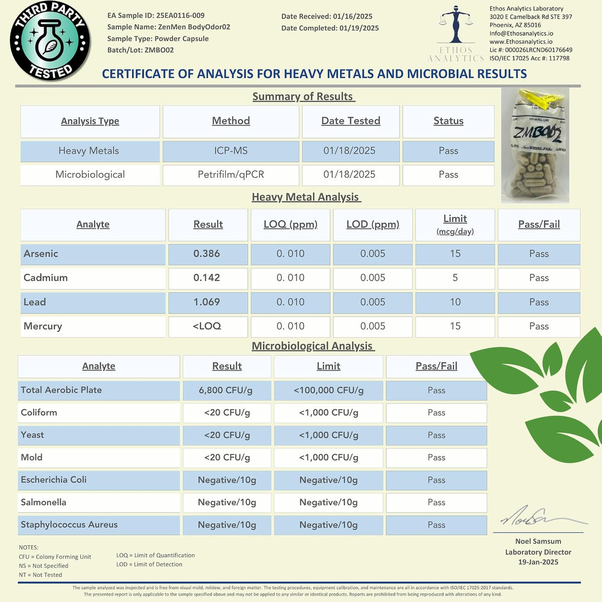 Zenmen chlorophyll for skin health