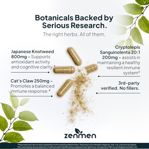 Zenmen Daily Tick vegan health capsules