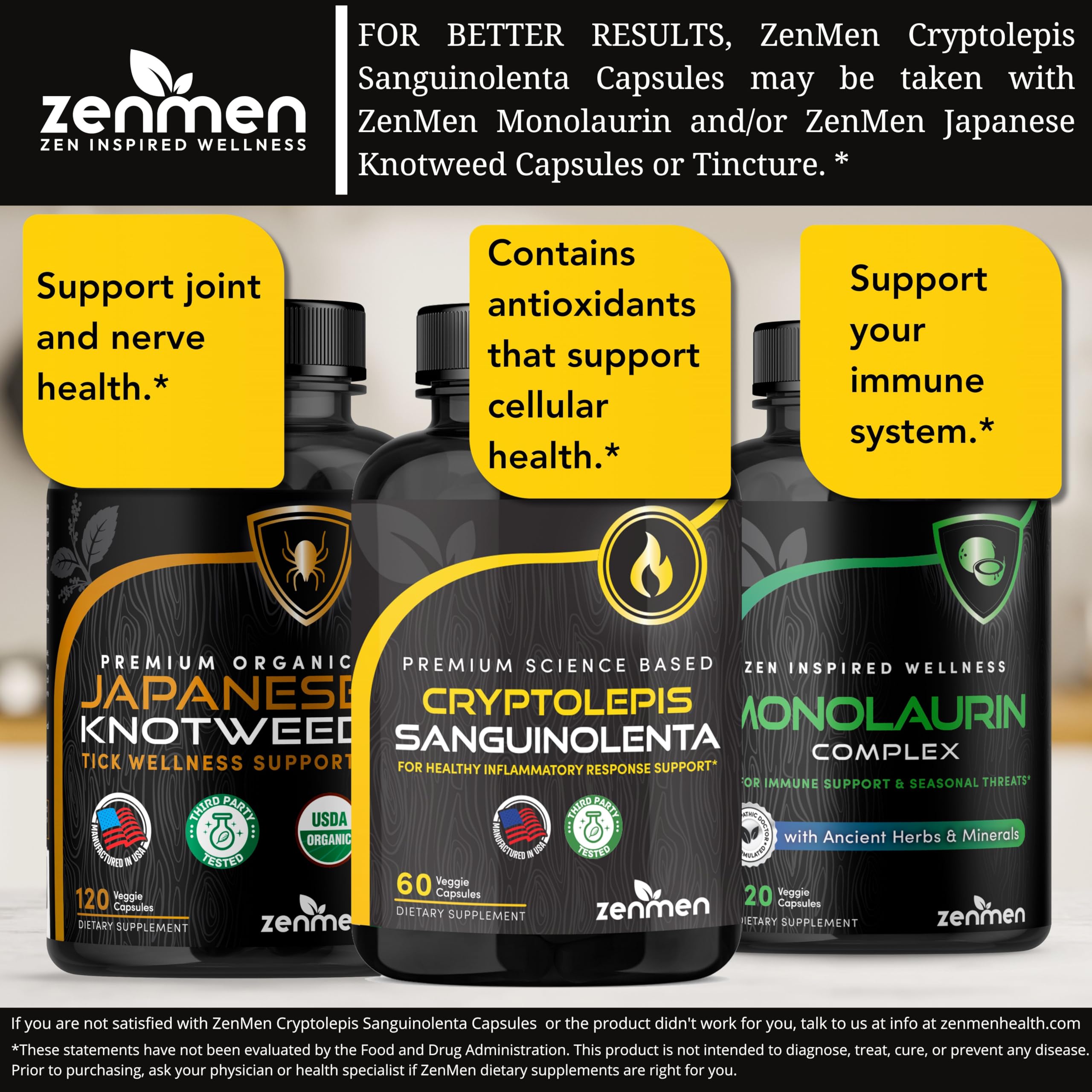 Zenmen herbal wellness support