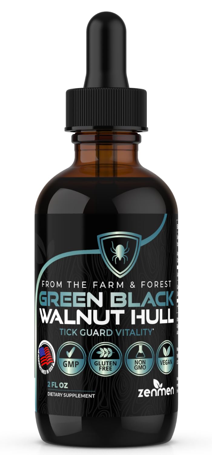 Zenmen organic green black walnut tincture