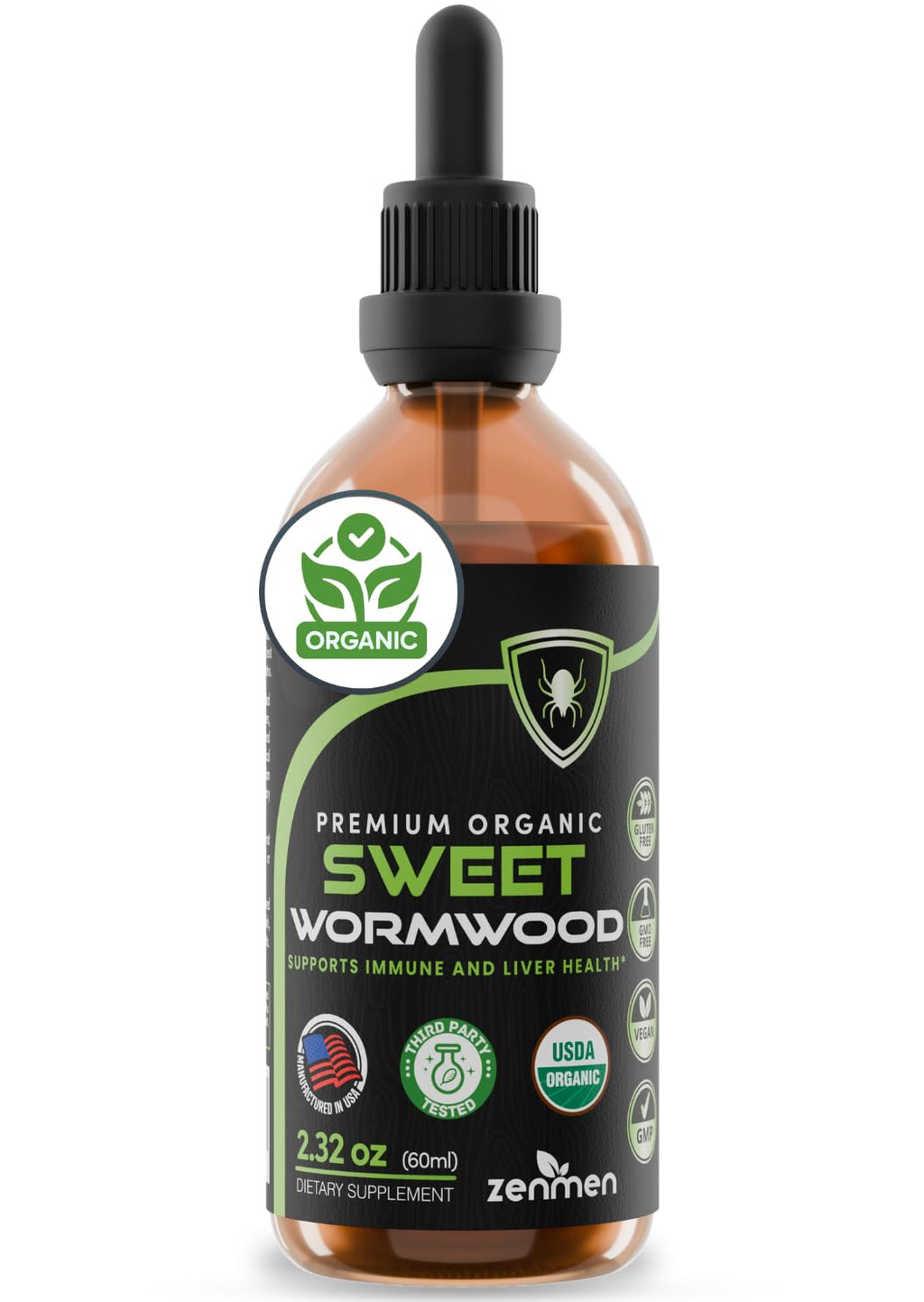 Zenmen organic wormwood extract benefits