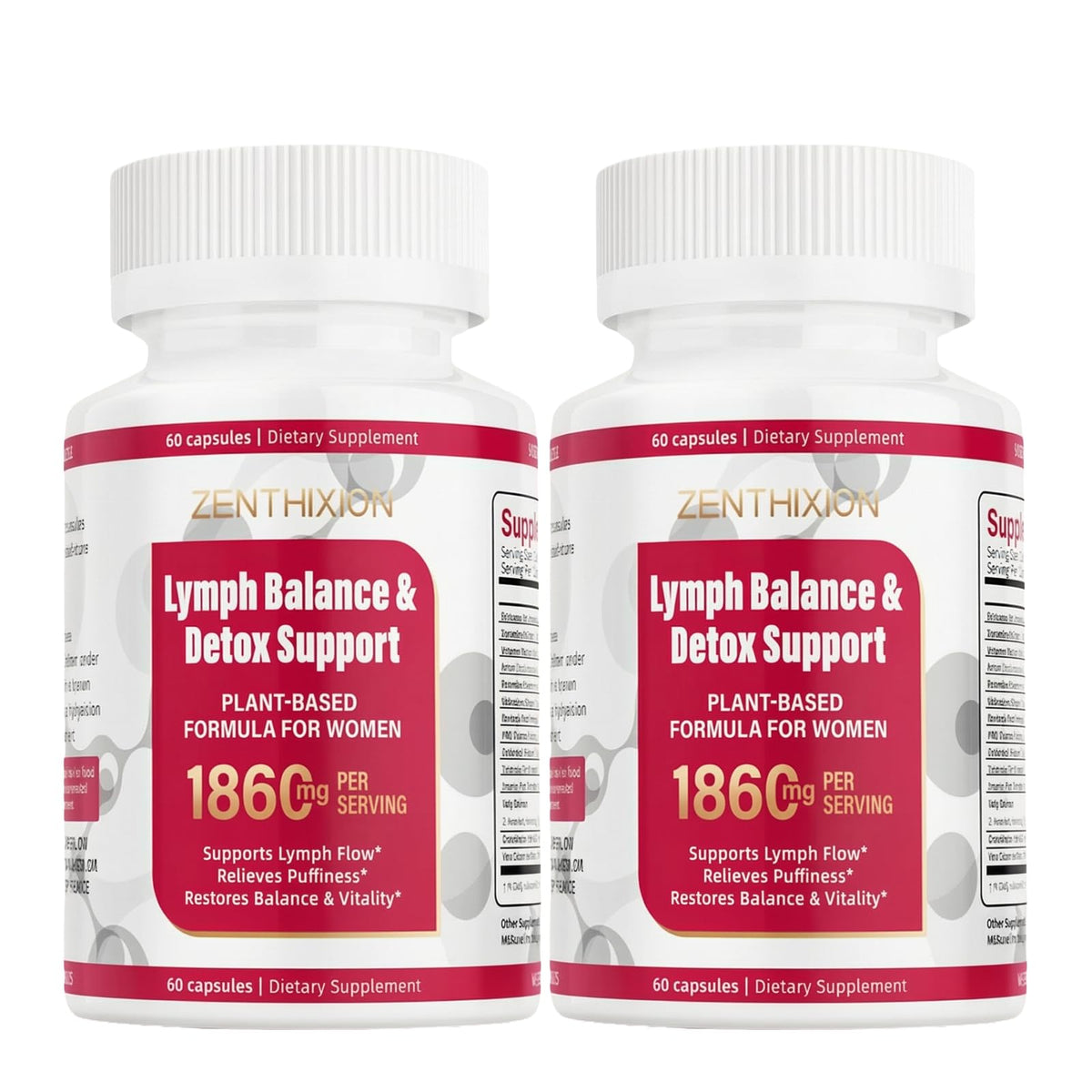 Zenthixion lymphatic support capsules